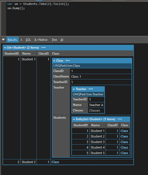You see how it gives you nice formatting of relationship mapping? It's incredibly helpful for ...